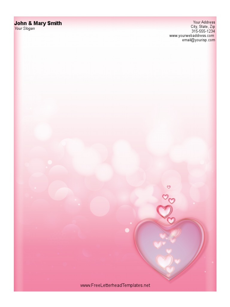 Many Hearts Letterhead | PDF