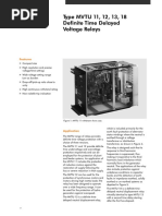 MVAJ Relay Manual Areva | PDF | Manufactured Goods | Electrical Engineering