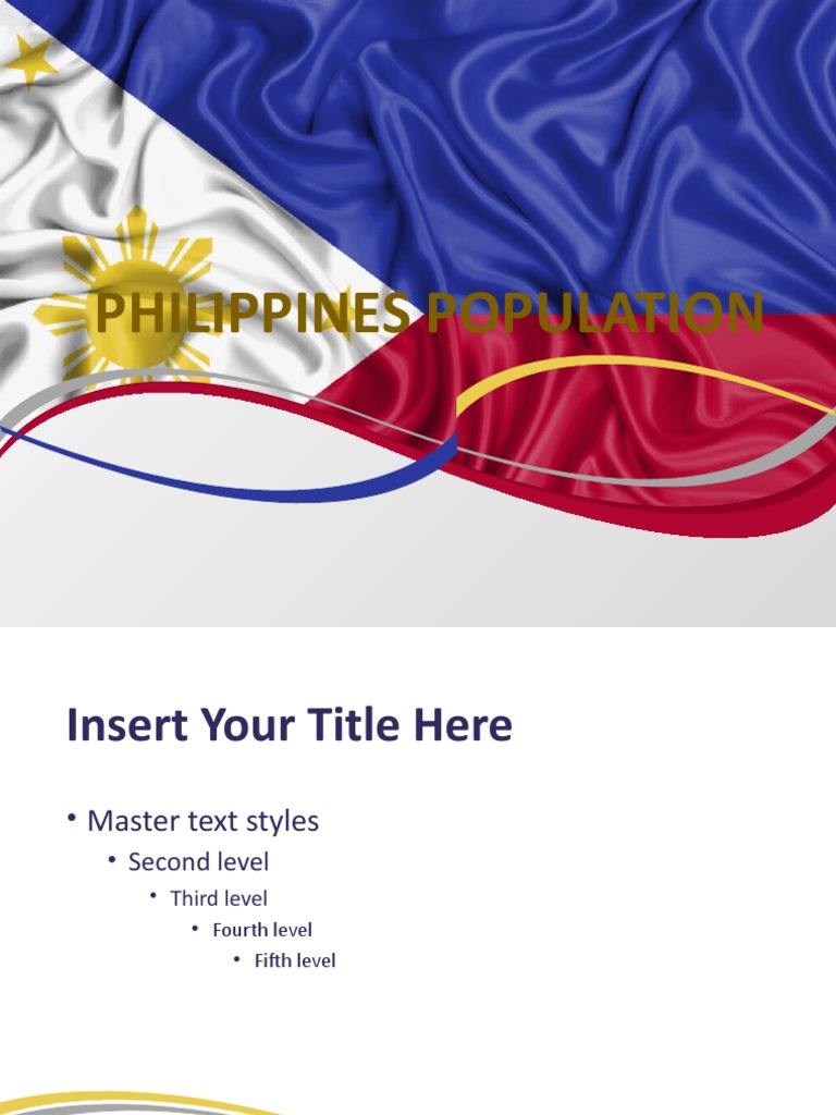 Philippines Population Powerpoint | PDF | Foreign Language Studies