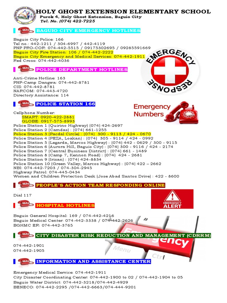Emergency Numbers | PDF