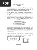 Strength of Materials FINAL EXAM | PDF