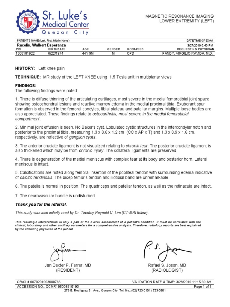 Result 940982202 | PDF | Knee | Lower Limb Anatomy