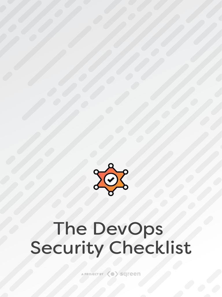 Devops Security Checklist | PDF | Transport Layer Security | Password