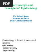 Epidemiology Lecture Notes | PDF | Infection | Sensitivity And Specificity