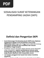 Panduan Skpi 2022 | PDF