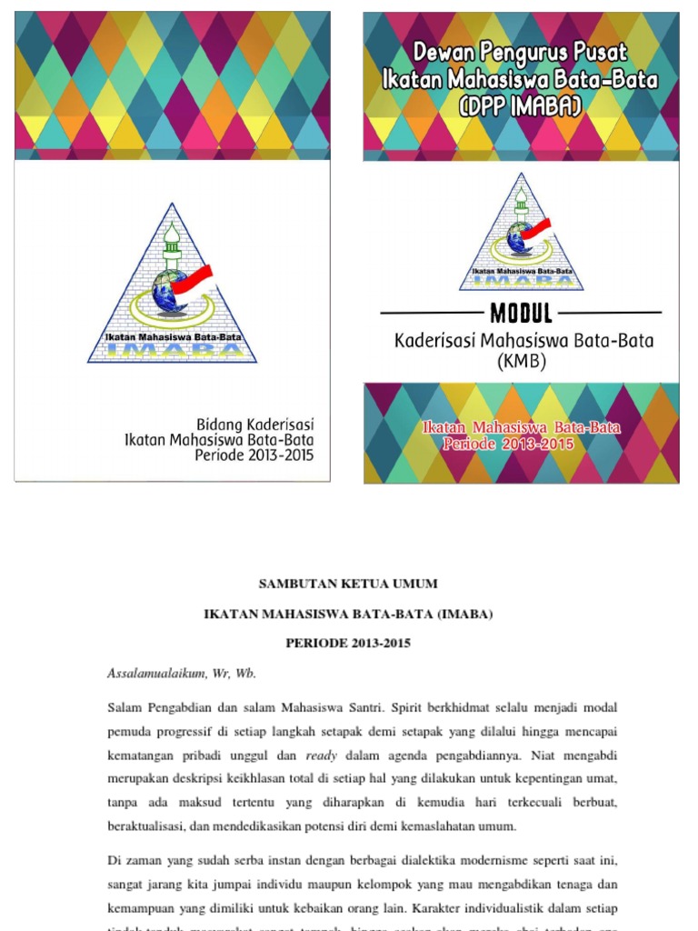 Contoh Modul KMB | PDF