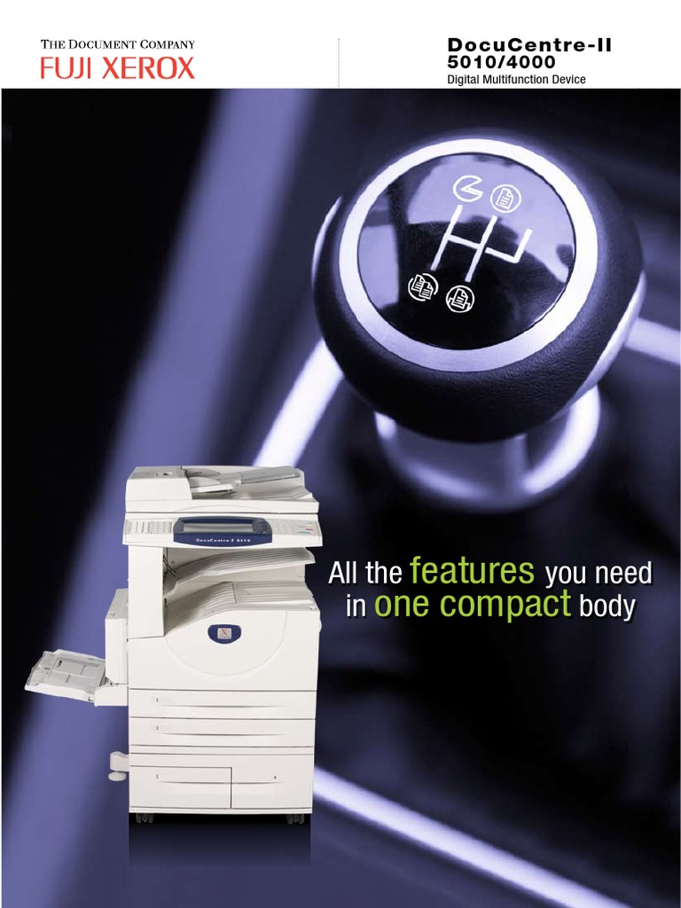 Xerox Docu Centre II | PDF | Fax | File Transfer Protocol