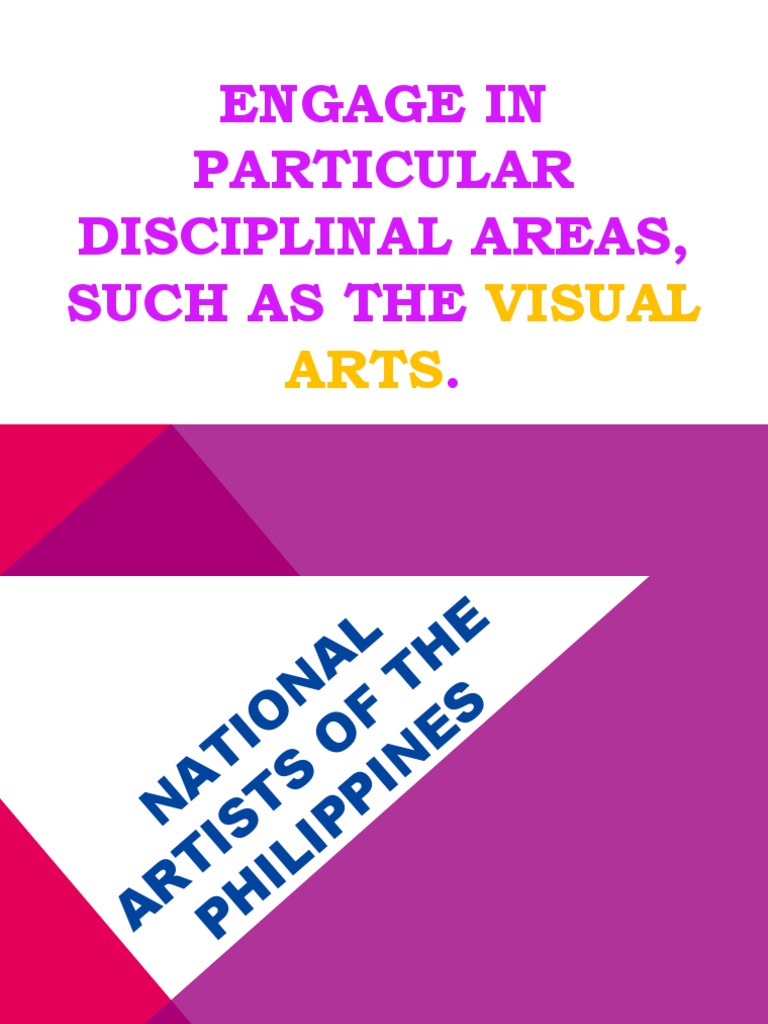 National Artists of the Philippines Overview | PDF | Art Media ...