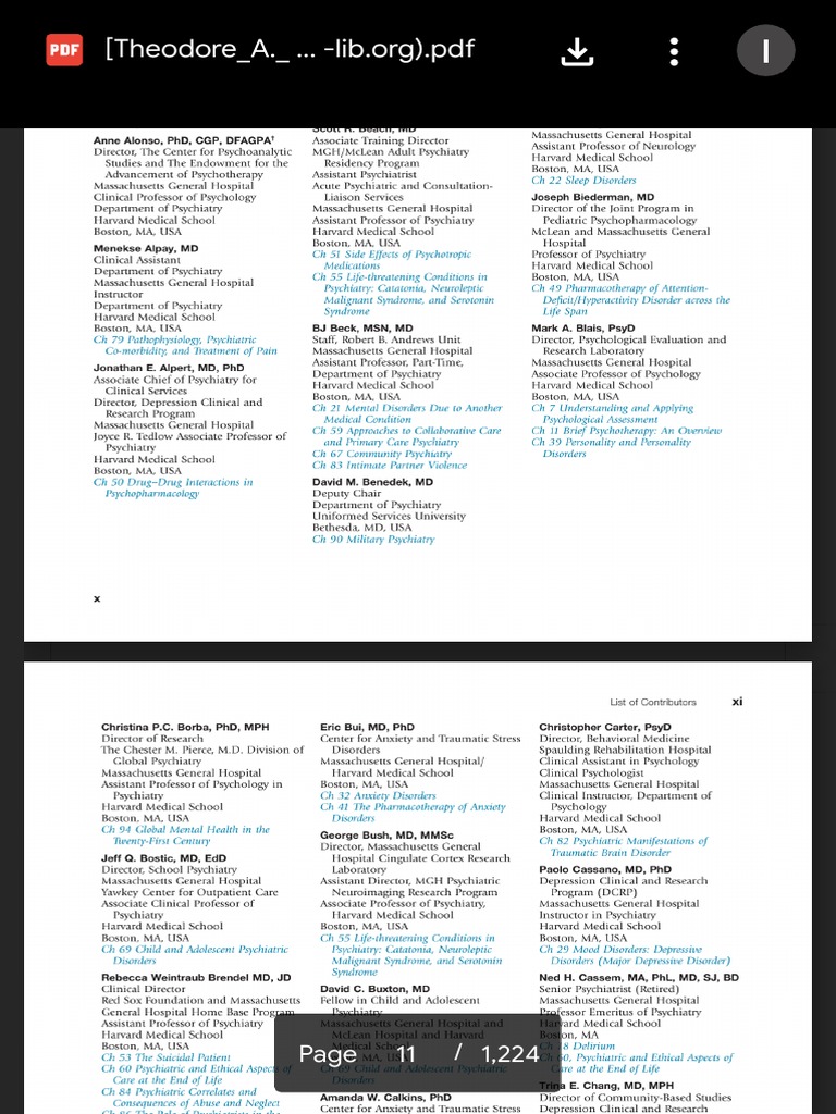 Comprehensive Guide to Psychiatry | PDF | Psychiatrist | Psychiatry