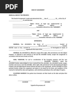 Affidavit of Waiver of Rights To Inheritance | PDF