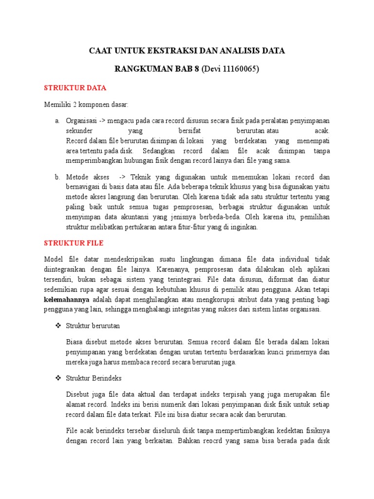 RMK Bab 8 Audit Sia | PDF