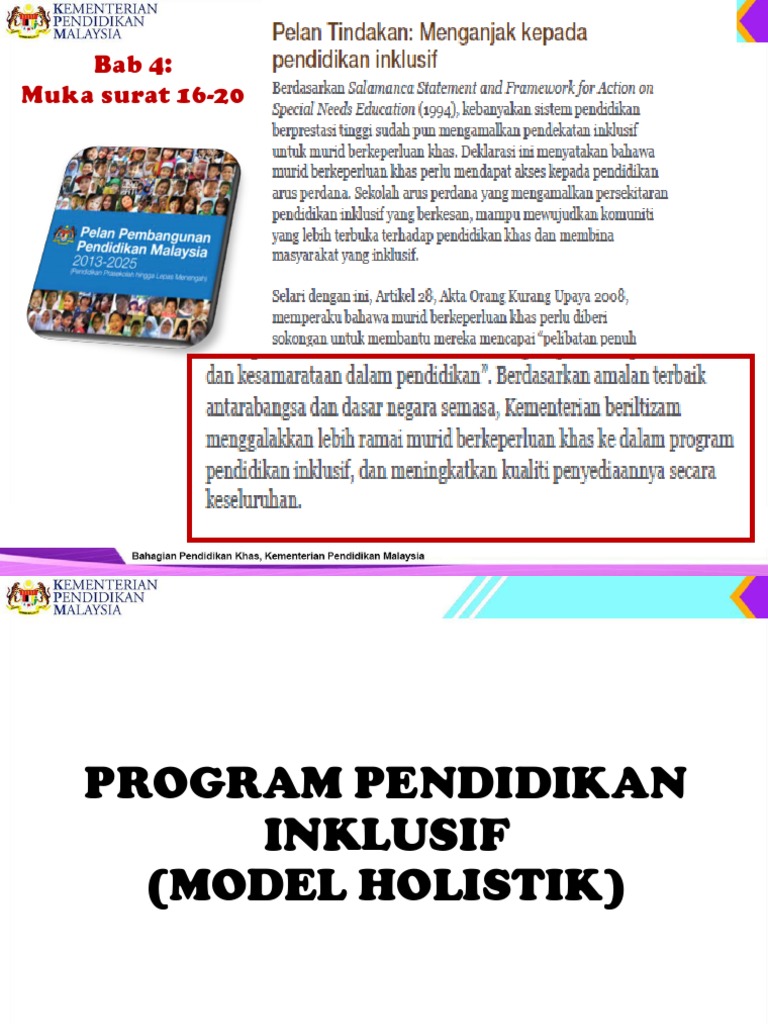 Slot JPN - Inklusif Model Holistik | PDF