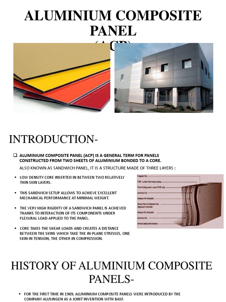 Acp and PVC | PDF | Polyvinyl Chloride | Materials