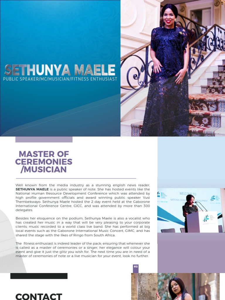 Sethunya Maele Profile | PDF | Lyrics | Music Performance