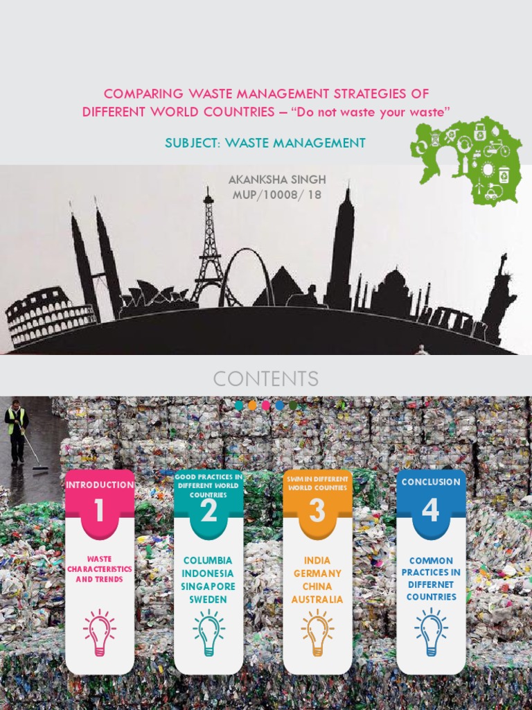 Comparing Waste Management Strategies of DIFFERENT WORLD COUNTRIES ...