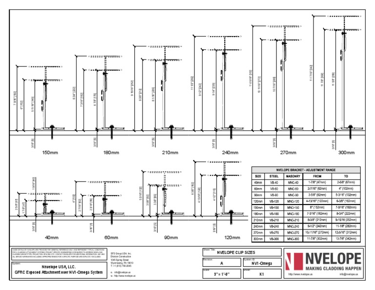 Nvelope Bracket and Rail Ranges | PDF | Envelope | Economic Sectors