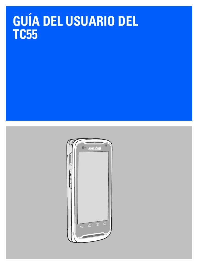 Tc55 User Guide Es | PDF | Bluetooth | Android (sistema operativo)