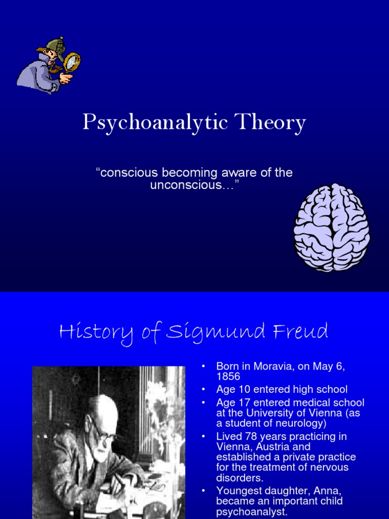 Psychoanalytic Theory | PDF | Id | Defence Mechanisms