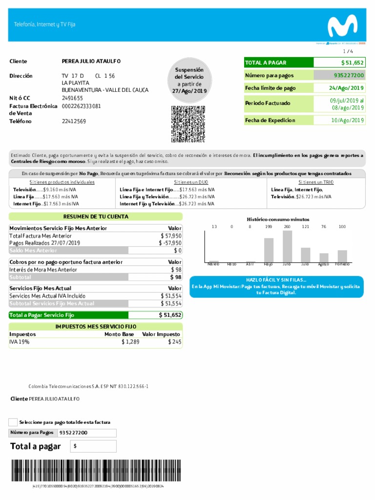 935227200 (1) | Factura | Internet