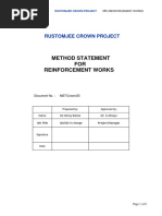 Method Statement Concrete Works 2019 | PDF | Concrete | Personal ...