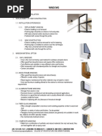 Punched Openings: Window Detailing Guide | PDF | Wall | Door