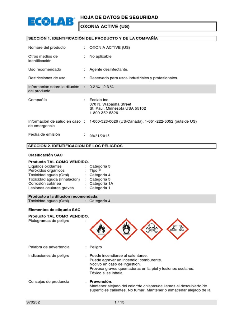 Oxonia Active | PDF | Residuos | Reciclaje