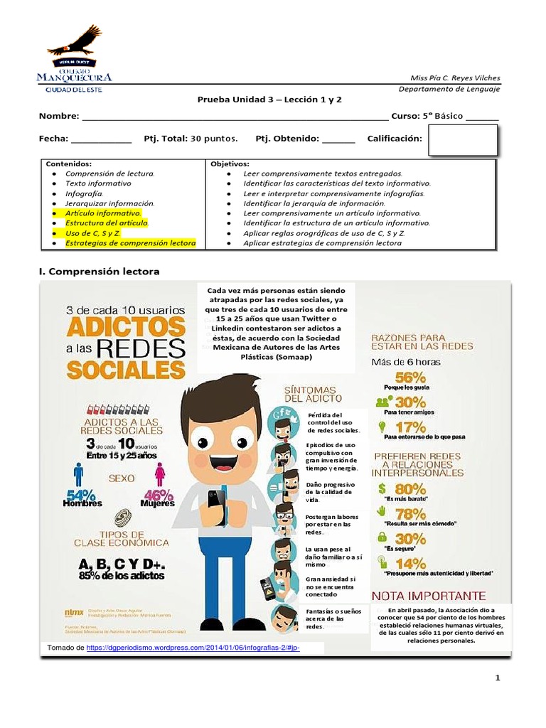 Impacto de las Redes Sociales en Jóvenes | PDF | Servicio de redes ...