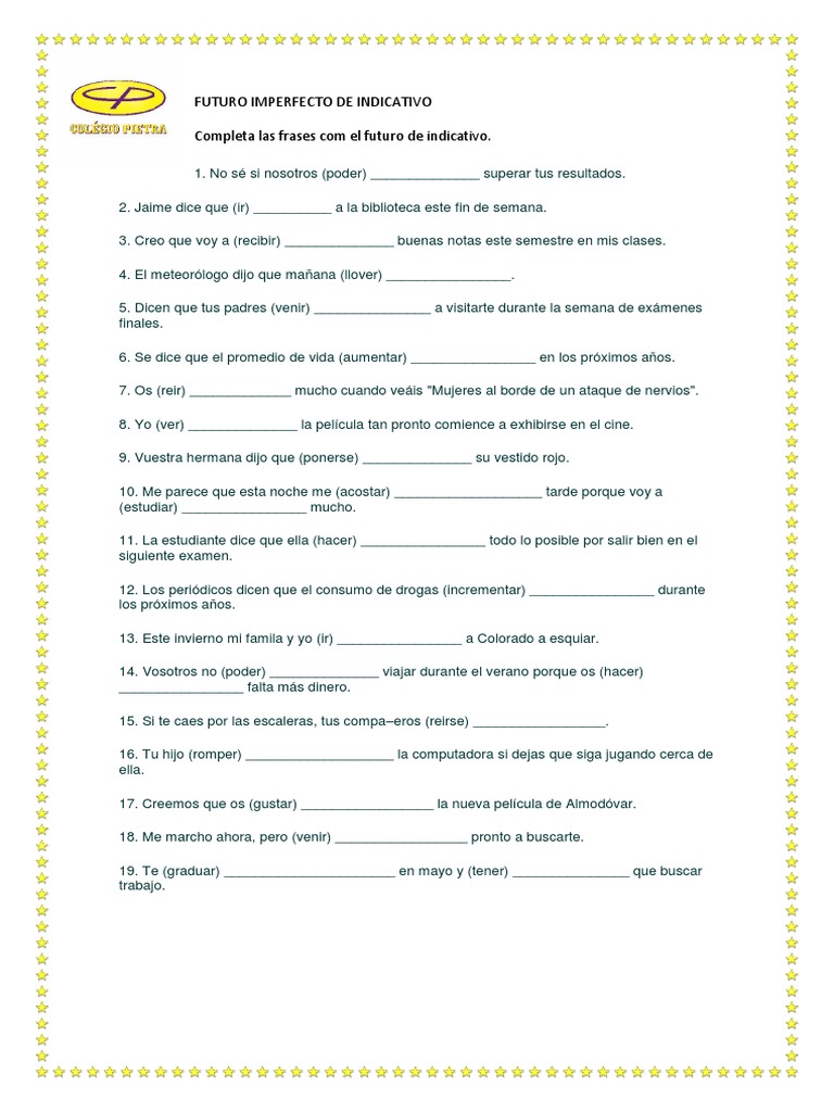 Futuro Imperfecto | PDF