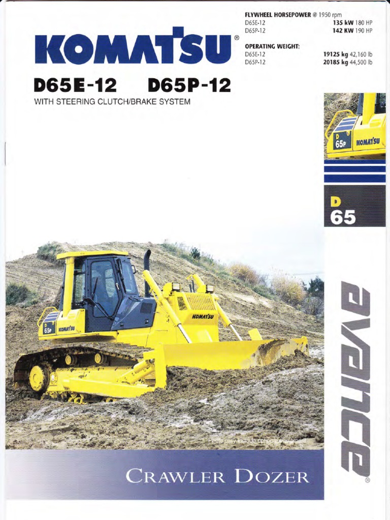 Bulldozer d65p | PDF | Transmission (Mechanics) | Truck