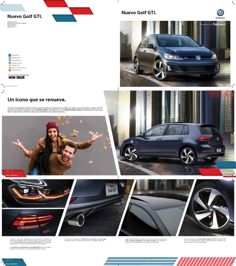 Manual de Instrucciones Golf, GTI, Golf Variant | PDF | Airbag | Diodo emisor de luz