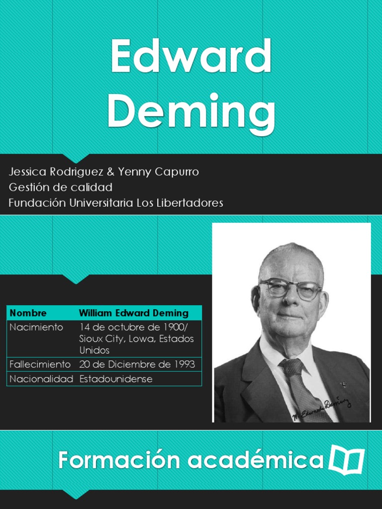 Edward Deming | PDF