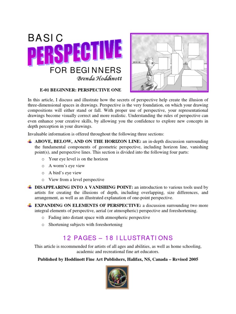 Com E01 - Basic Perspective For Beginners | PDF
