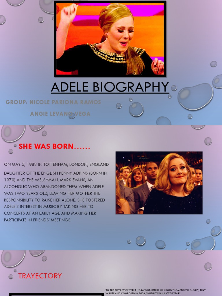 Adele Biography | PDF