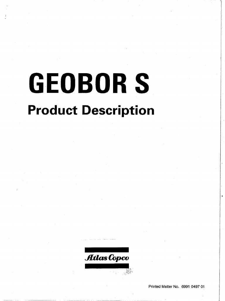 Geobor S Proguct Description | PDF