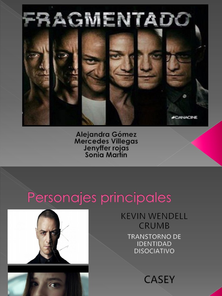 Presentacion Pelicula Fragmentado 1 | PDF | Mente inconsciente | Sicología