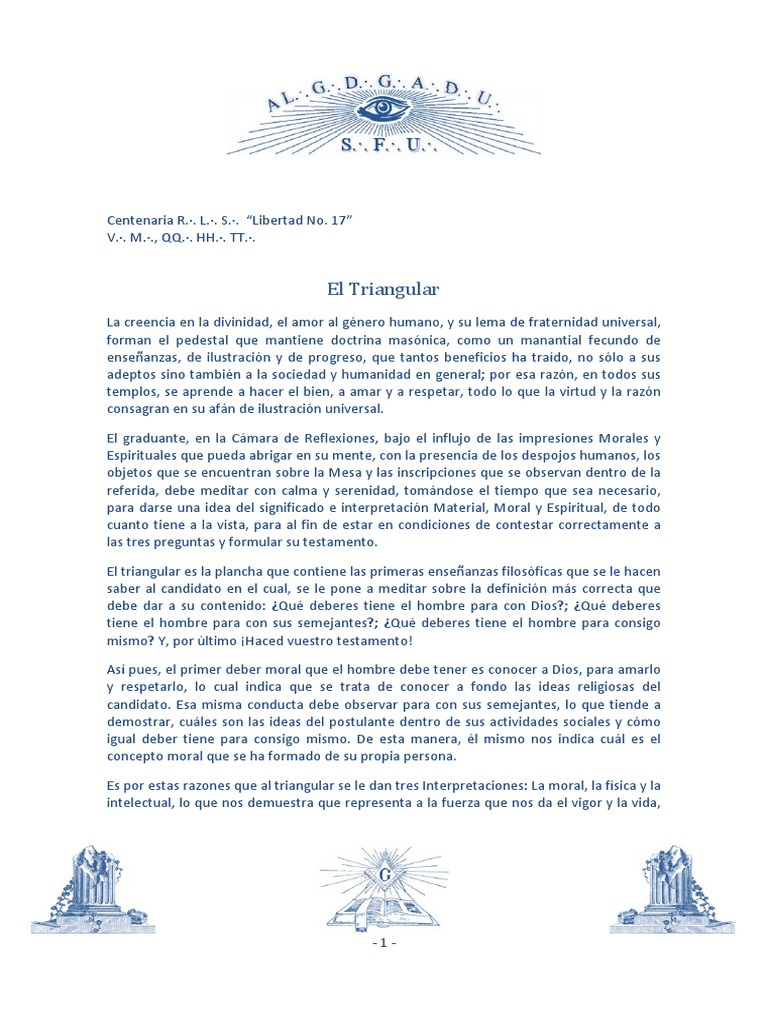 El Triangular | PDF | Moralidad | Teorías filosóficas