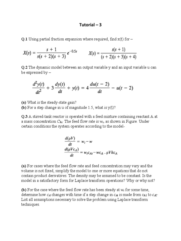 Tutorial 3 | PDF | Fluid Dynamics | Pressure