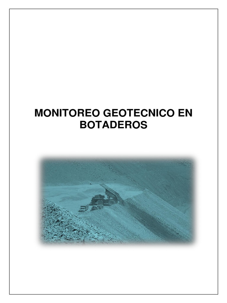 Monitoreo Geotecnico. | PDF | Lava | Volcán