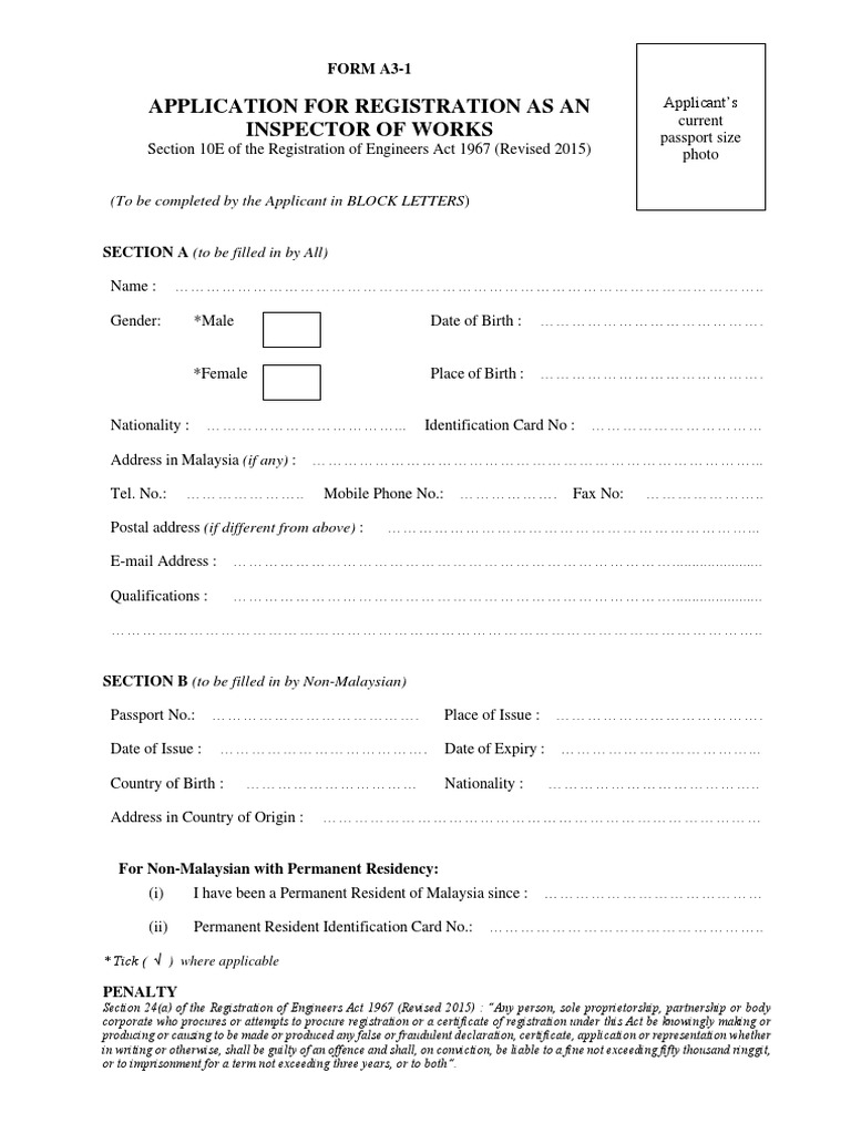 Iow Registration | PDF | Identity Document | Engineering