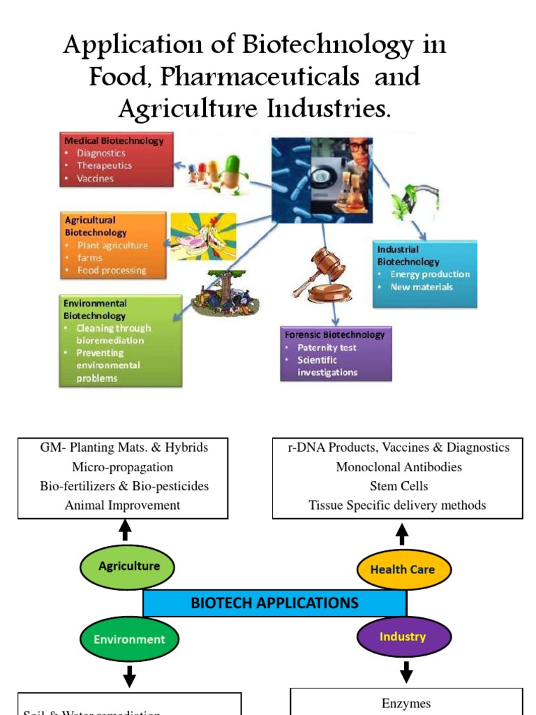 Application of Biotechnology | PDF | Biotechnology | Genetic Engineering