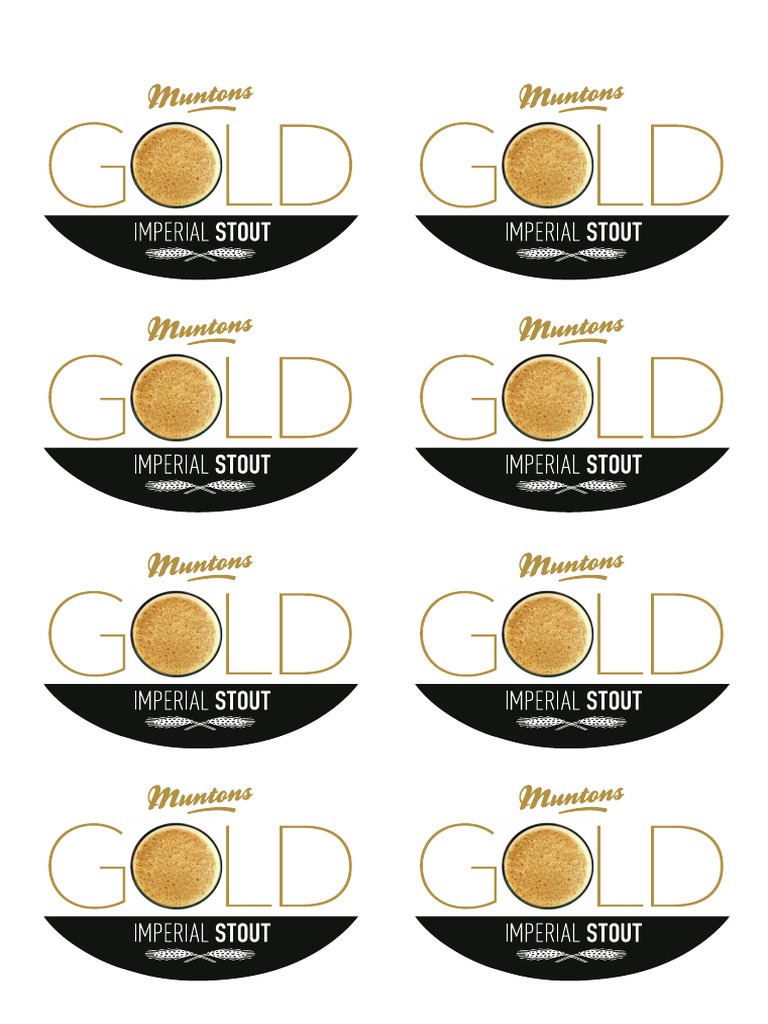 Imperial Stout Labels | PDF