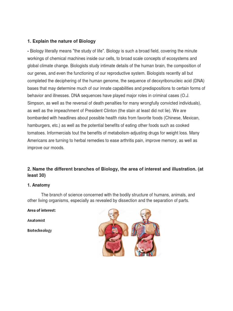 A Comprehensive Overview of the Broad Field of Biology - Exploring its ...