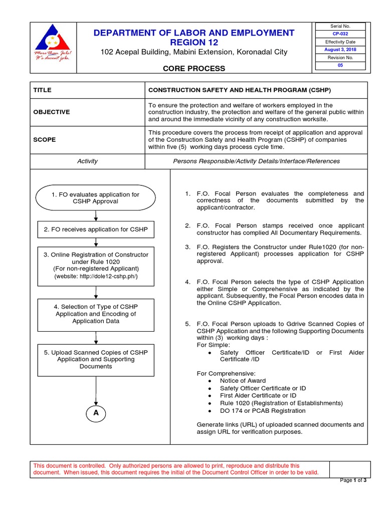Construction Safety and Health Program | PDF | Computing | Business