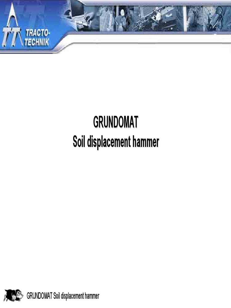 Topo Grundomat Manual 2 PDF | PDF | Piston | Hammer