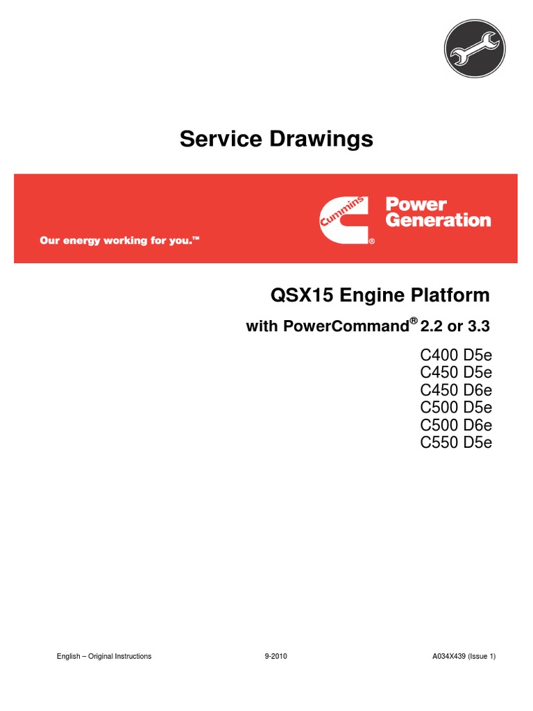 Service Drawings QSX15 | PDF | Machines | Electrical Equipment