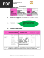 Sesion El Cuy | PDF | Aprendizaje | Maestros