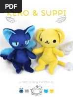 Chain Chomp Plush Sewing Pattern | PDF | Sewing | Seam (Sewing)