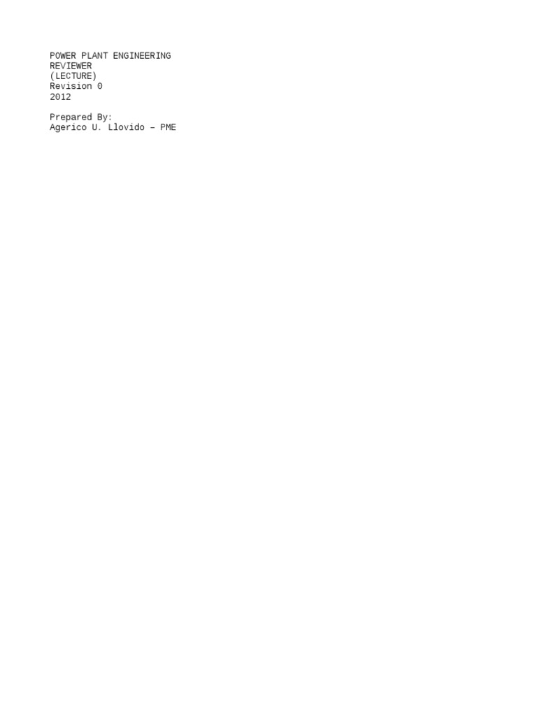 Power Plant Engineering Overview | PDF | Fuel Oil | Petroleum