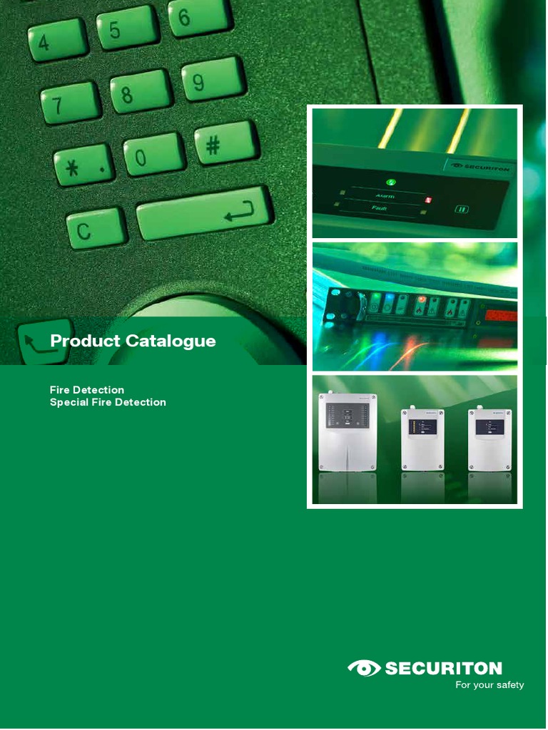 Securiton Catalog Asia | PDF | Power Supply | Relay