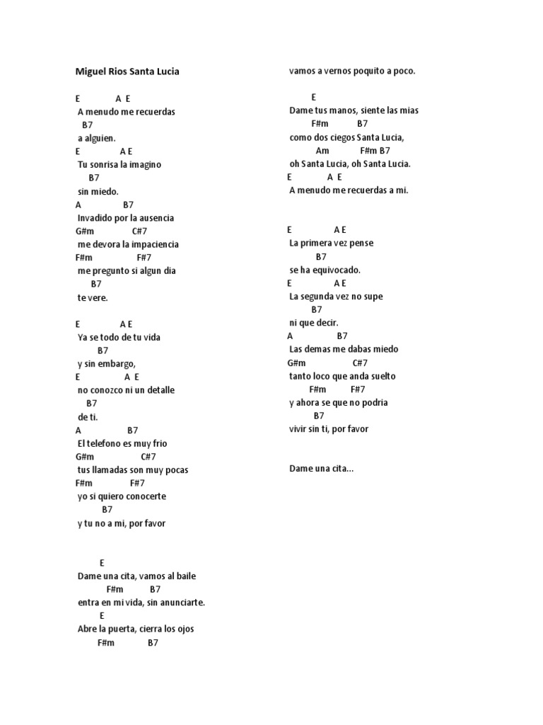 Miguel Rios Santa Lucia | PDF